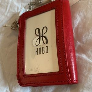 HOBO | Bags | Brand New Hobo Red Bifold Wallet Id Holder | Poshmark